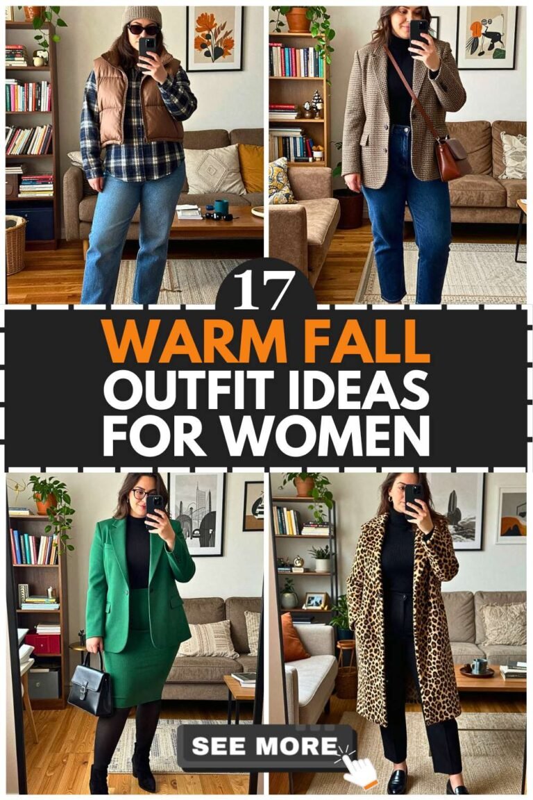 17 Warm Fall Outfits For Women To Copy This Season 2026